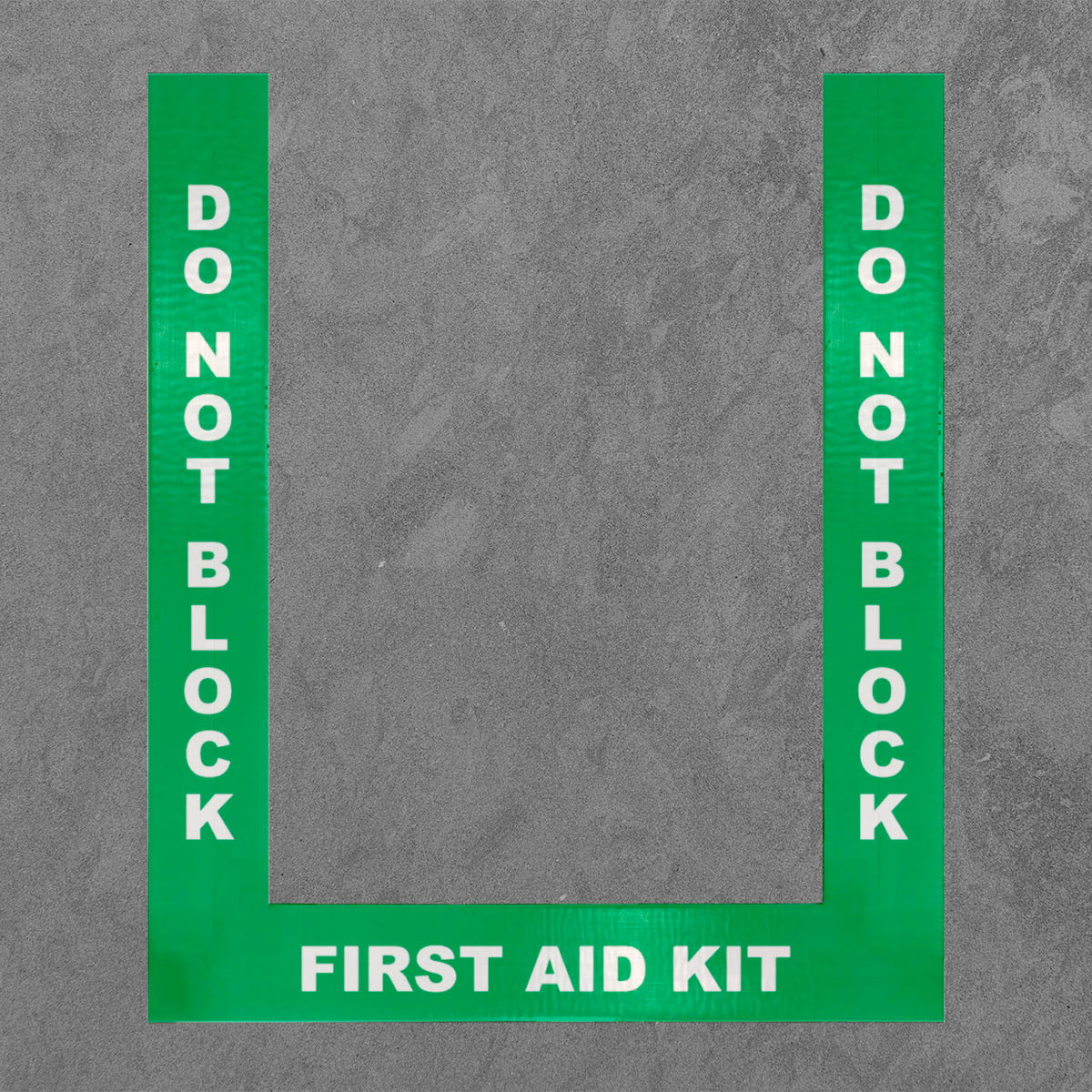 Superior Mark® First Aid Border, 4'', (2) 36'' strips, (1) 24'' strip ...