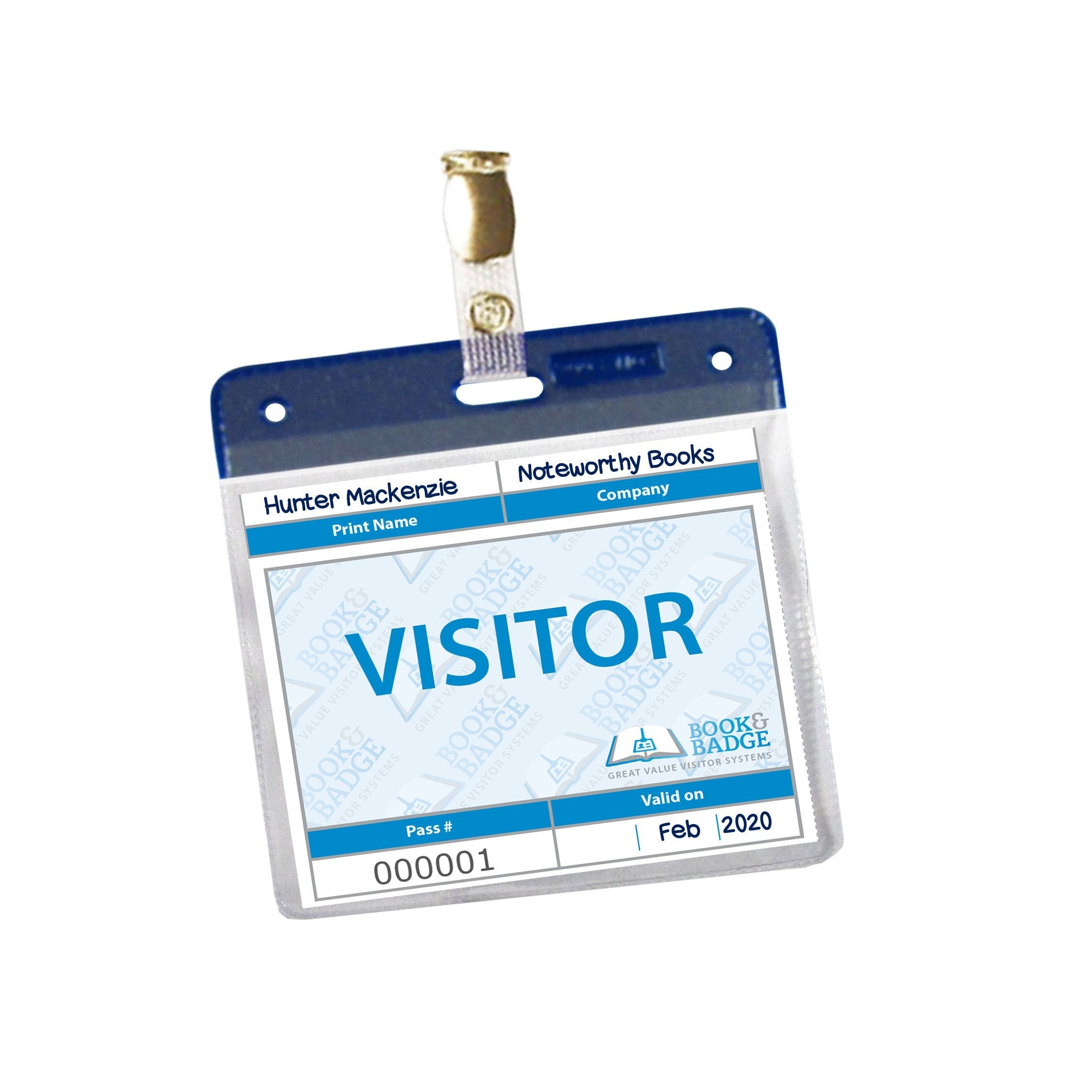 Book & Badge Visitor Sign-in Starter Kit — makesafetyvisible.com